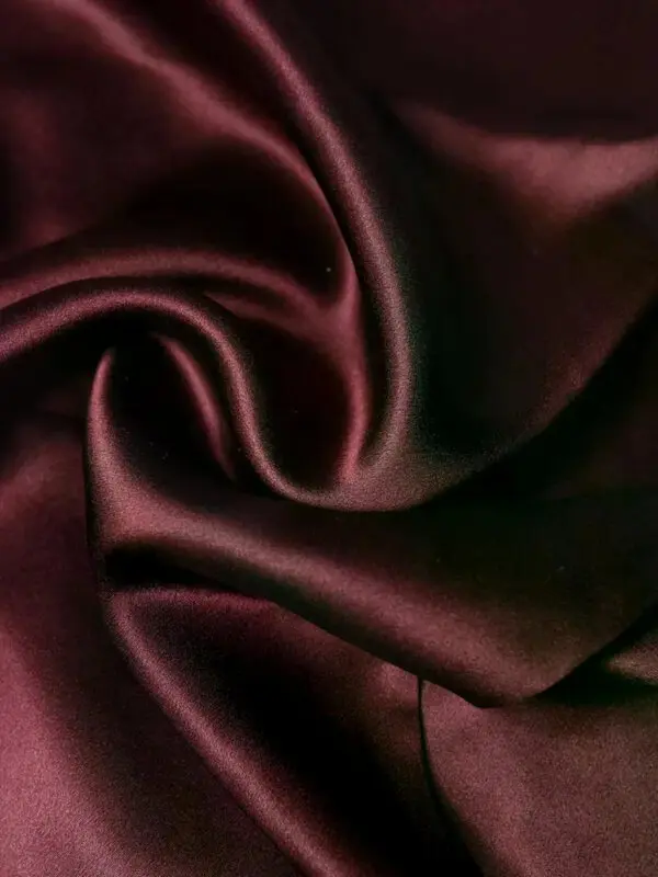 Dolce & Gabbana Fringe-trim Satin Scarf