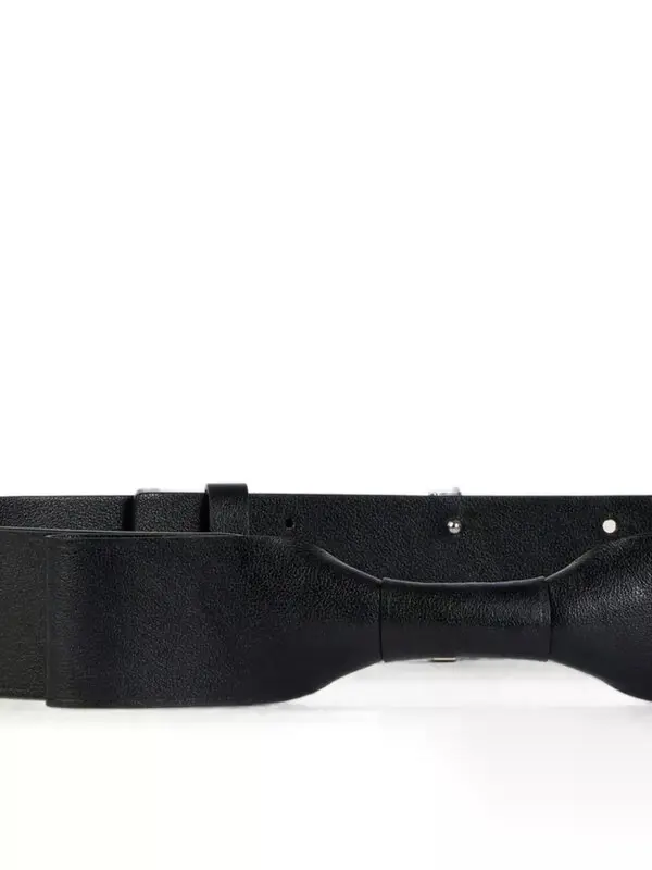 Givenchy Bow Leather Belt