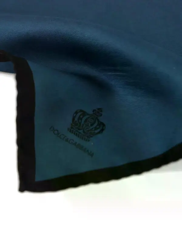 Dolce & Gabbana Polka-dot Silk Scarf