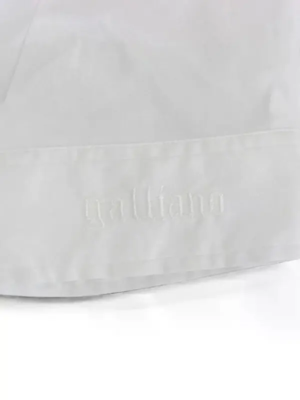 John Galliano Peter Pan Collar Short-sleeved Shirt