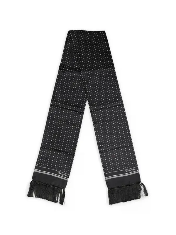 Dolce & Gabbana Polka-dot-pattern Scarf