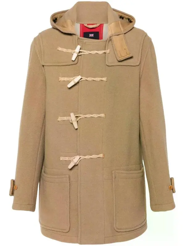 Gloverall Union Jack Monty Duffle Coat