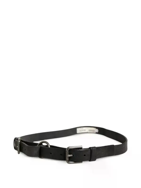Dolce & Gabbana Leather Belt With Buckle Fastening