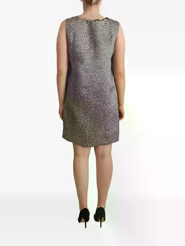 'COMEFORBREAKFAST' Comeforbreakfast Pebble Print A-line Mini Dress