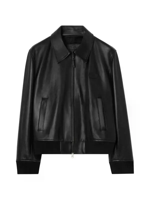 Burberry Leather Harrington Jacket