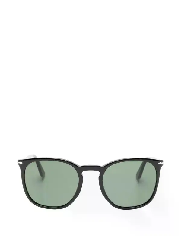 Persol Round Frame Sunglasses - Black