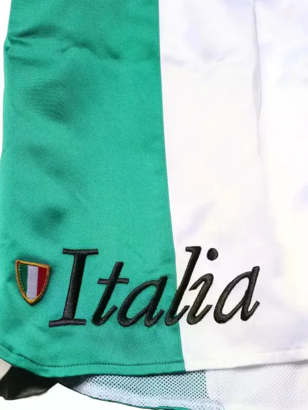 Dolce & Gabbana Italia Logo Embroidered Shorts