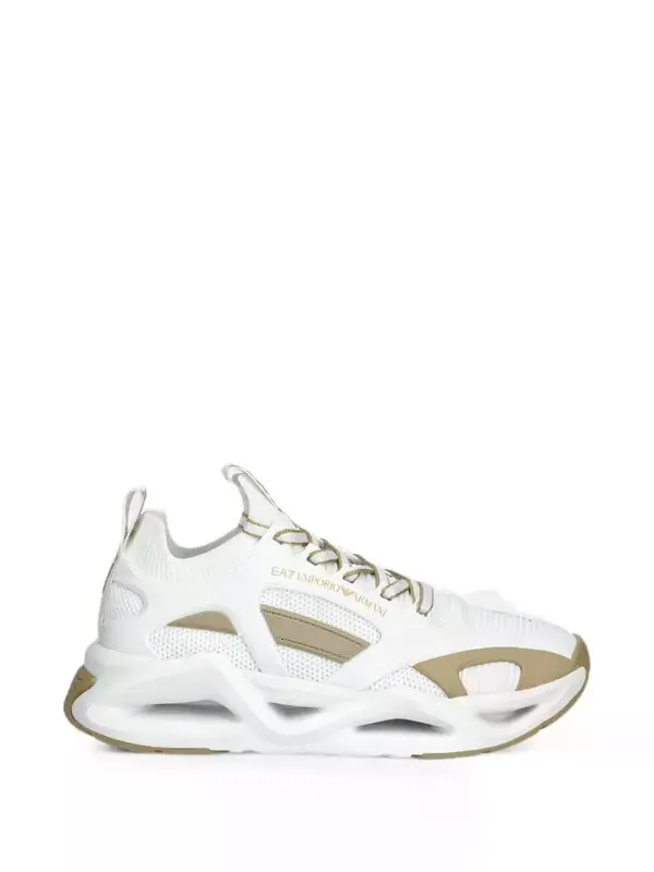 EA7 Logo-print Lace-up Sneakers
