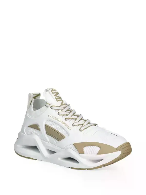 EA7 Logo-print Lace-up Sneakers