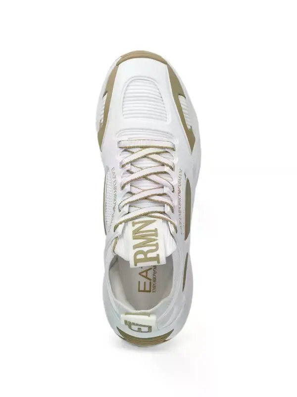 EA7 Logo-print Lace-up Sneakers