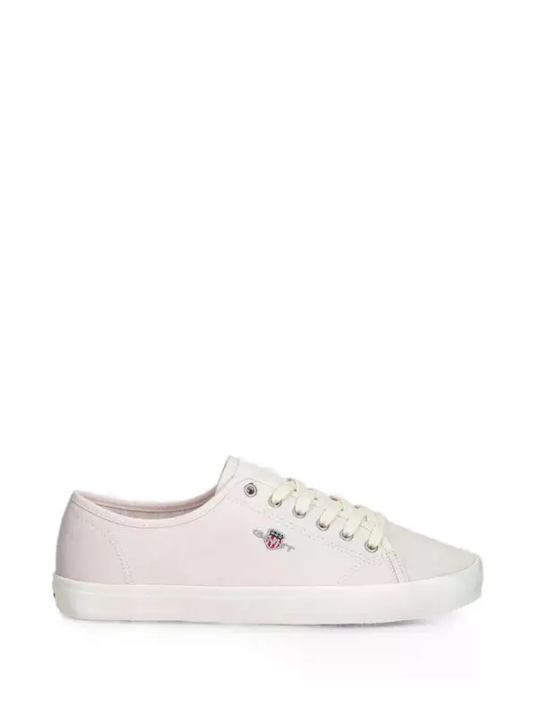 Gant Logo Embroidered Lace-up Sneakers - Pink