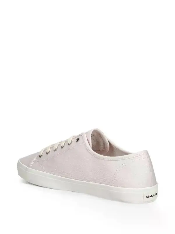 Gant Logo Embroidered Lace-up Sneakers - Pink