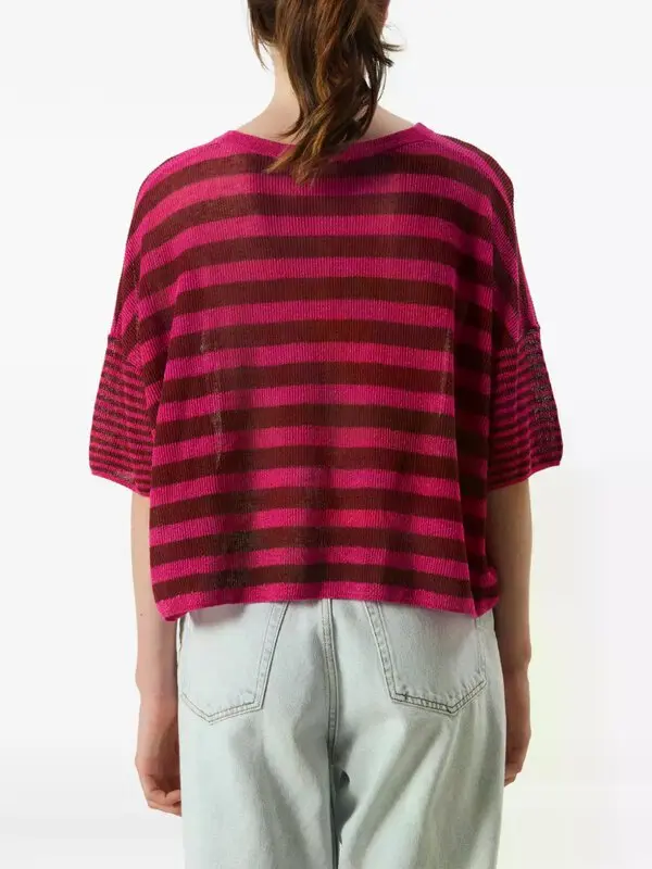 American Vintage Striped Knit Top