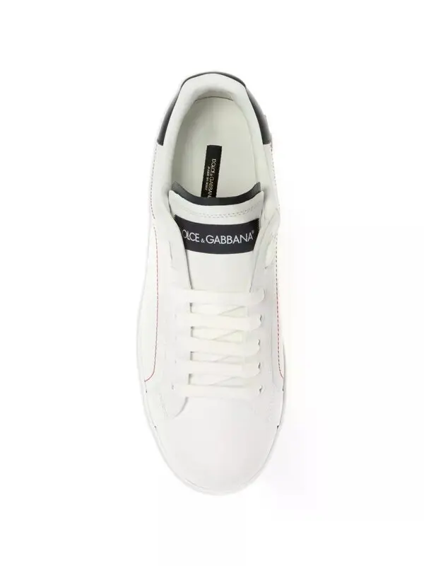 Dolce & Gabbana Portofino Leather Sneakers