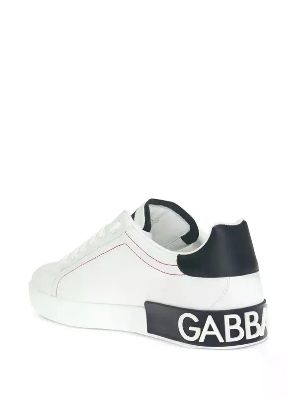 Dolce & Gabbana Portofino Leather Sneakers