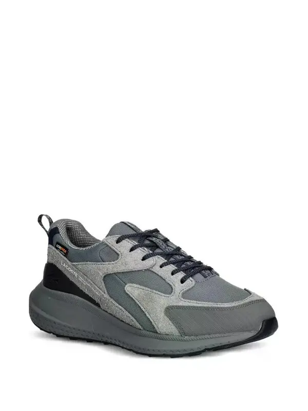 Lacoste L003 Evo Panelled Mesh-trim Sneakers - Grey