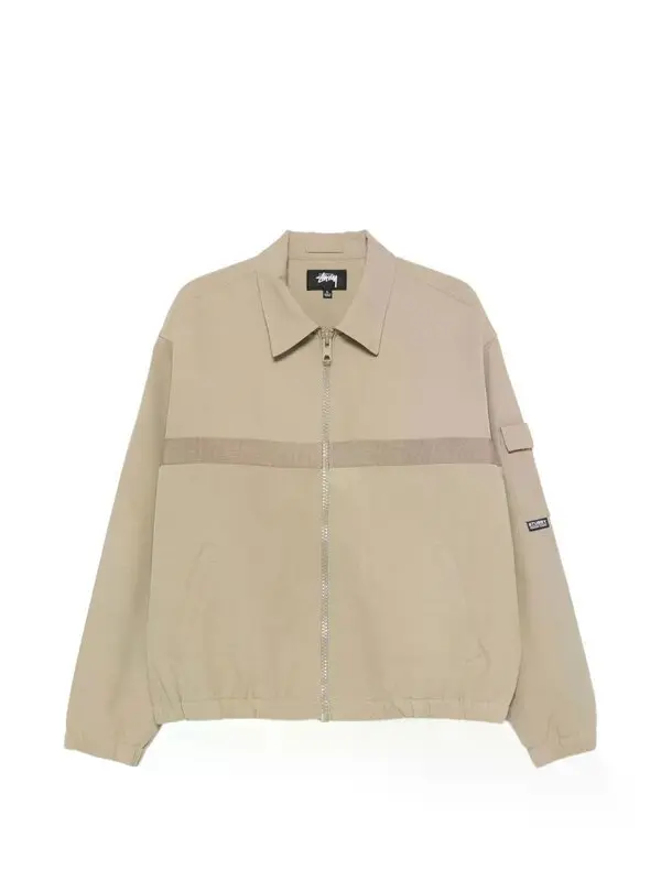 StÜssy Tape-detail Zip-up Mechanic Jacket