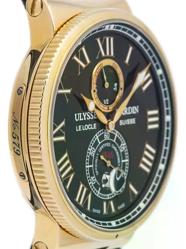ULYSSE NARDIN Rose Gold Automatic Watch