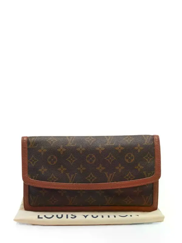 LOUIS VUITTON Dame Gm Monogram Clutch Bag