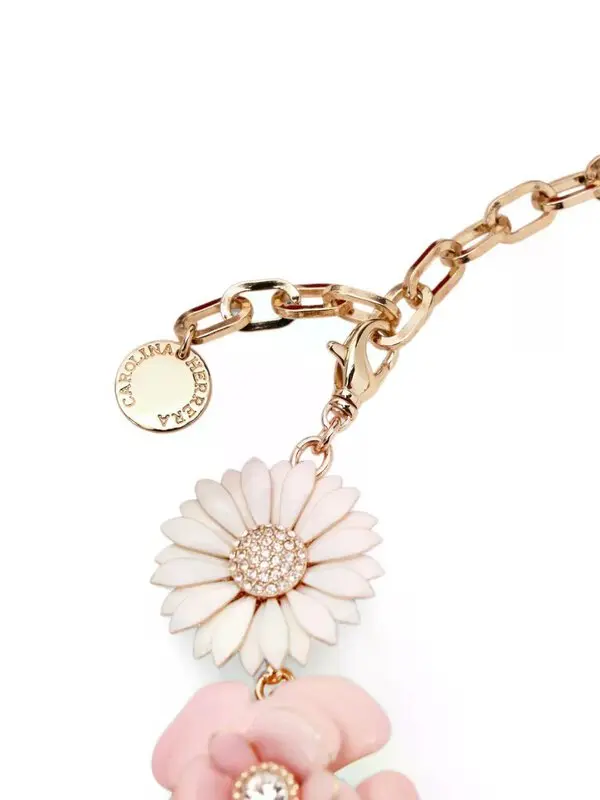 Carolina Herrera Flower Necklace