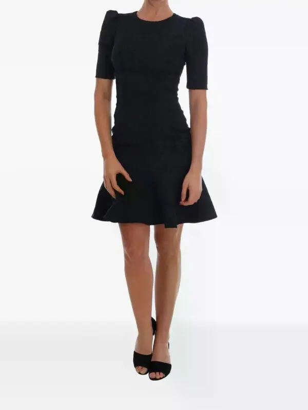 Dolce & Gabbana Short-sleeve Puff Sleeve Mini Dress