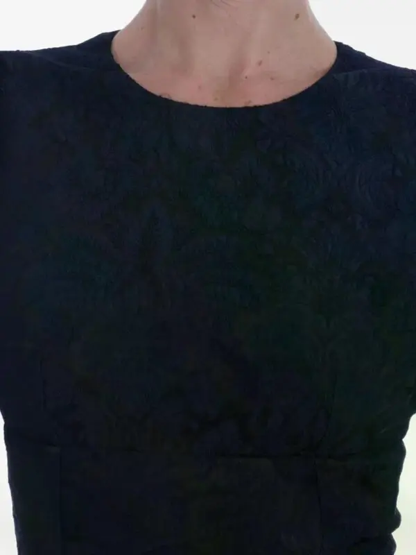 Dolce & Gabbana Short-sleeve Puff Sleeve Mini Dress