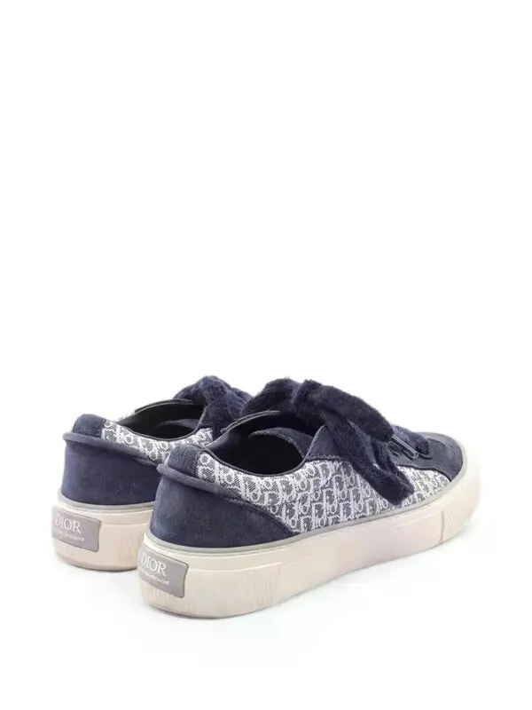 Dior B33 Oblique Canvas And Suede Lace-up Sneakers