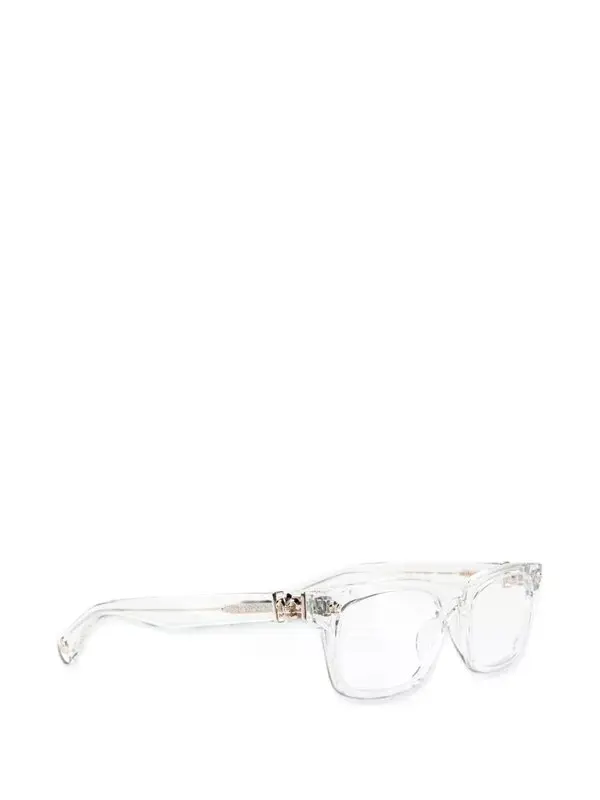 Chrome Hearts Rectangle Frame Eyeglasses