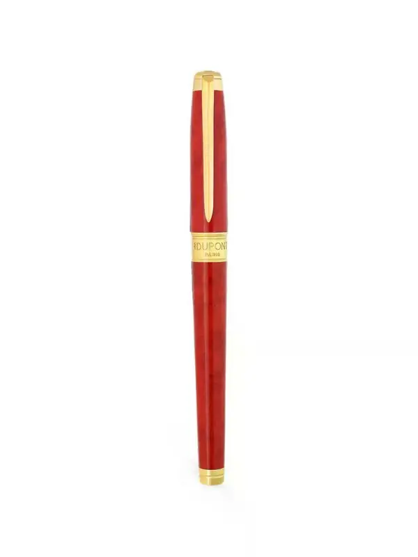 S.t. Dupont Line D Eternity Fluted Pen - Red