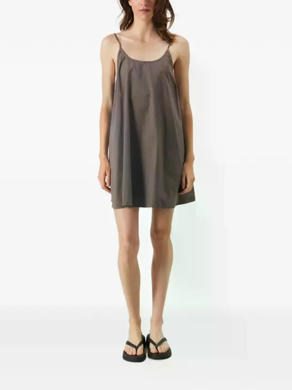 American Vintage Cotton A-line Mini Dress With Adjustable Straps