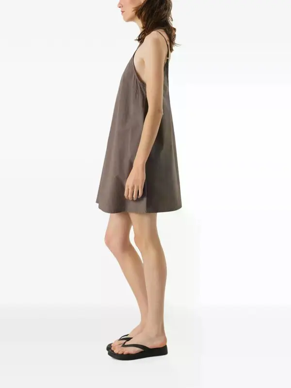 American Vintage Cotton A-line Mini Dress With Adjustable Straps
