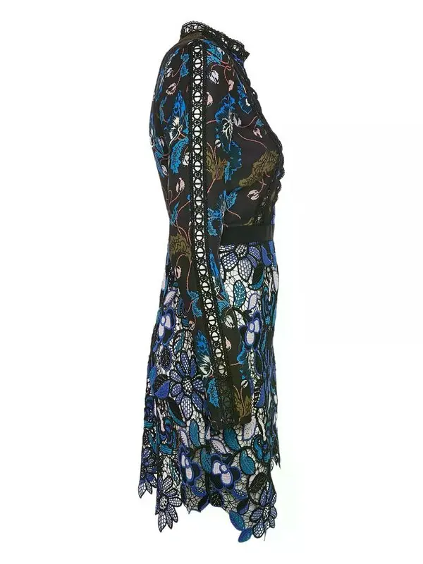 SELF-PORTRAIT Floral Lace Dress