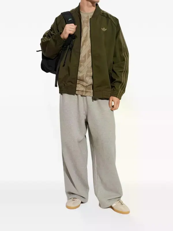 Adidas Embroidered Logo Side Stripe Jacket