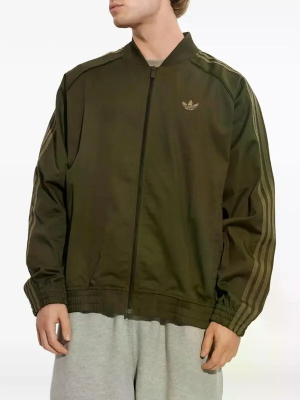 Adidas Embroidered Logo Side Stripe Jacket