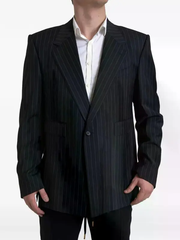 Dolce & Gabbana Sicilia Pinstripe-pattern Blazer