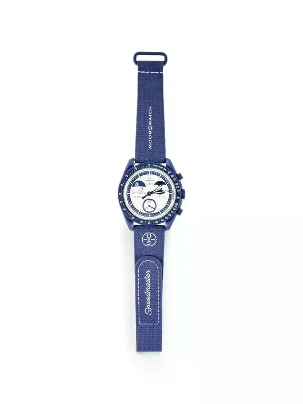 SWATCH X Omega Bioceramic Chronograph Watch - White