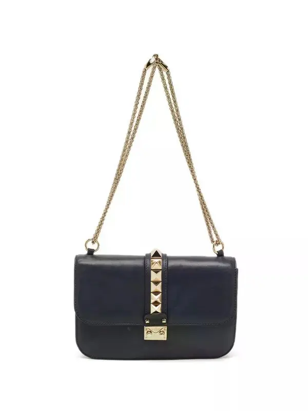 Valentino Garavani Medium Rockstud Glam Lock Flap Shoulder Bag Bag