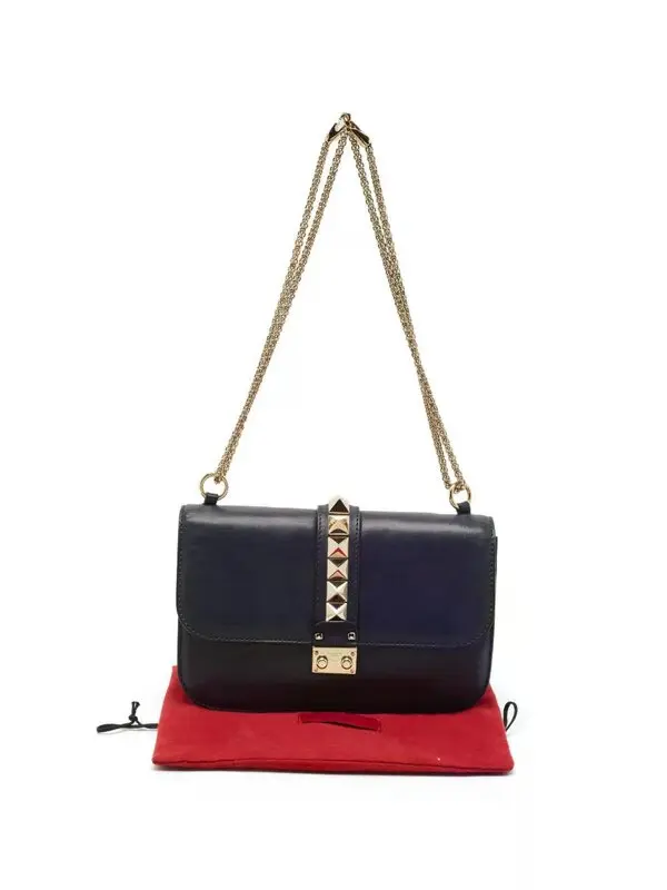 Valentino Garavani Medium Rockstud Glam Lock Flap Shoulder Bag Bag