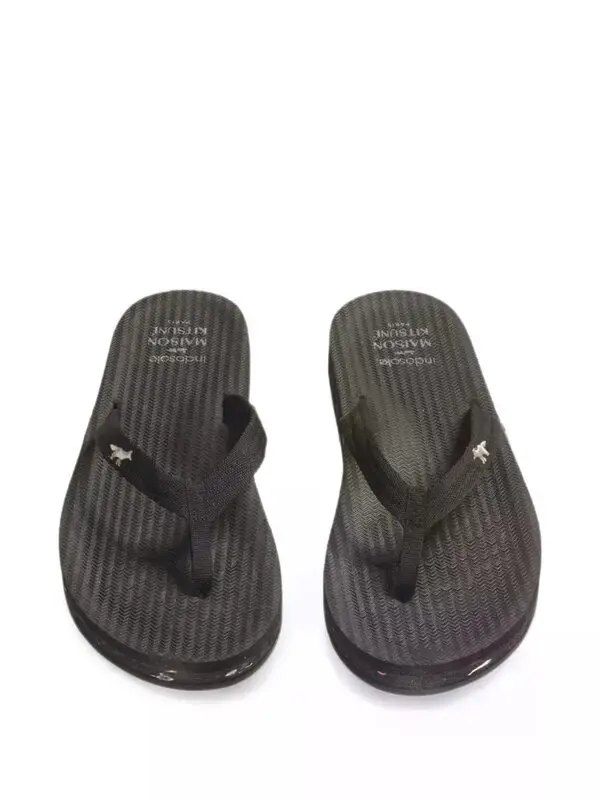 Maison Kitsuné X Indosole Flip Flops