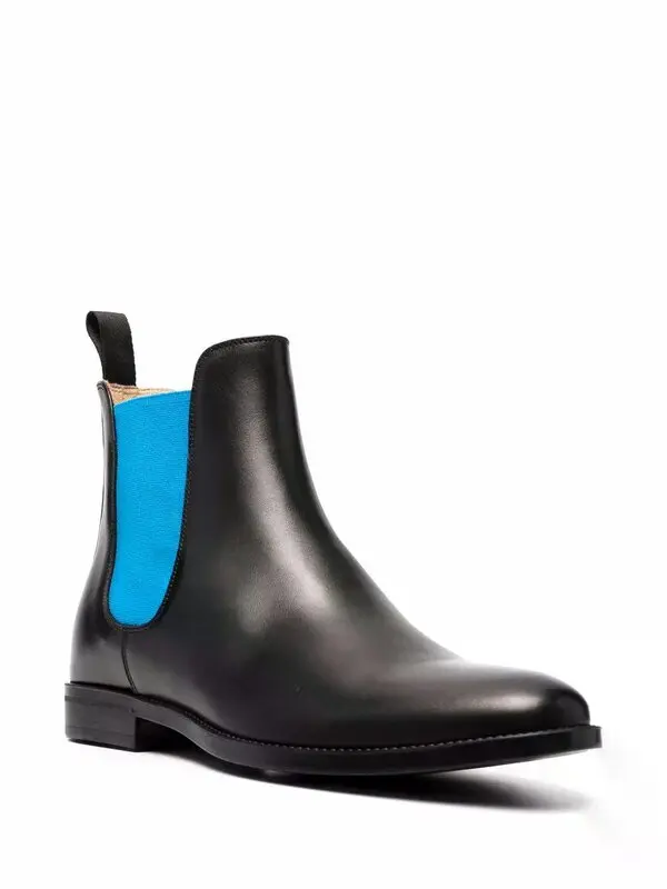 SCAROSSO Giacomo Blue Edit Boots - Black