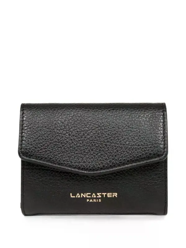 LANCASTER Mini Leather Wallet - Black