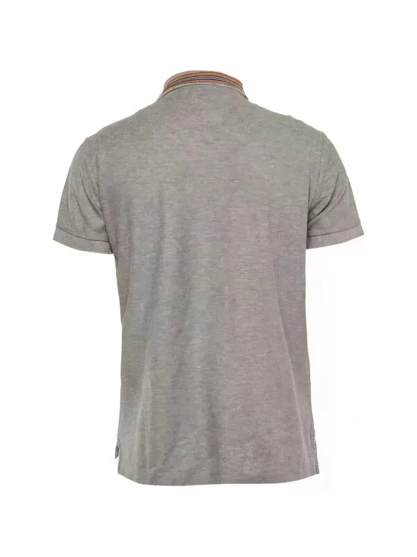 Burberry Icon-stripe Polo Shirt
