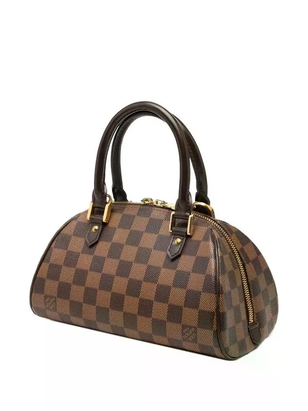 LOUIS VUITTON 2003 Damier Ebene Mini Ribera Handbag