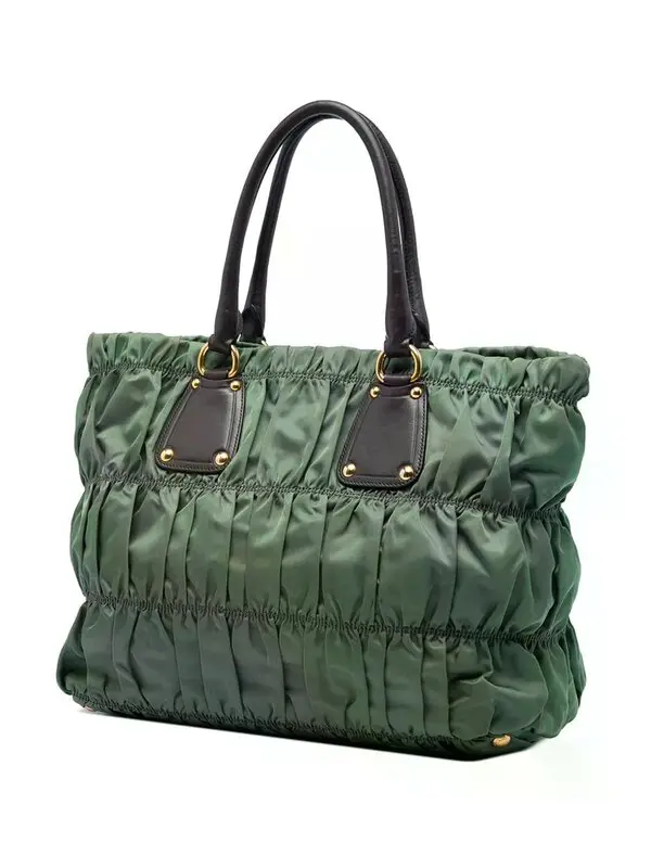 Prada Tessuto Gaufre Tote Bag