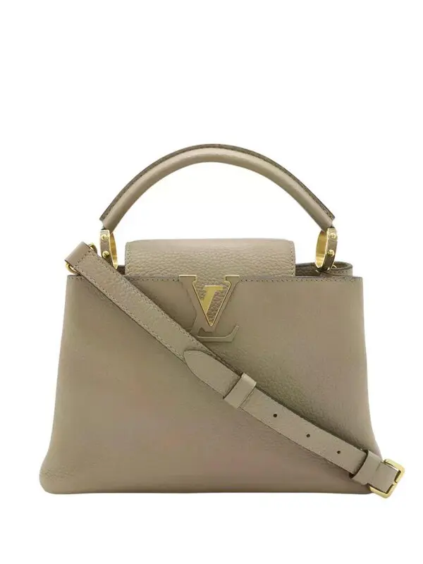 LOUIS VUITTON Taurillon Capucines Bb Satchel