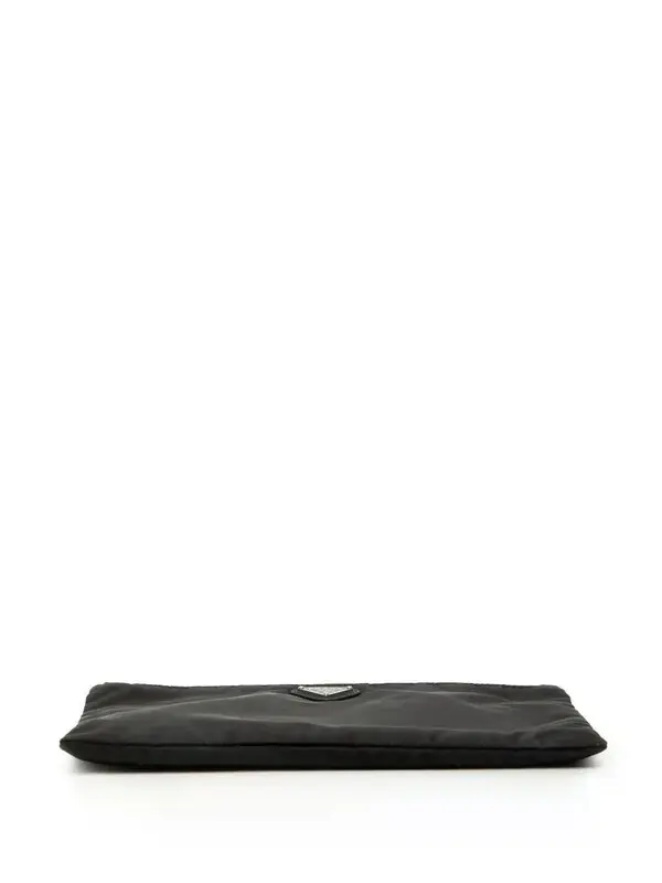 Prada Tessuto Zip Clutch Bag