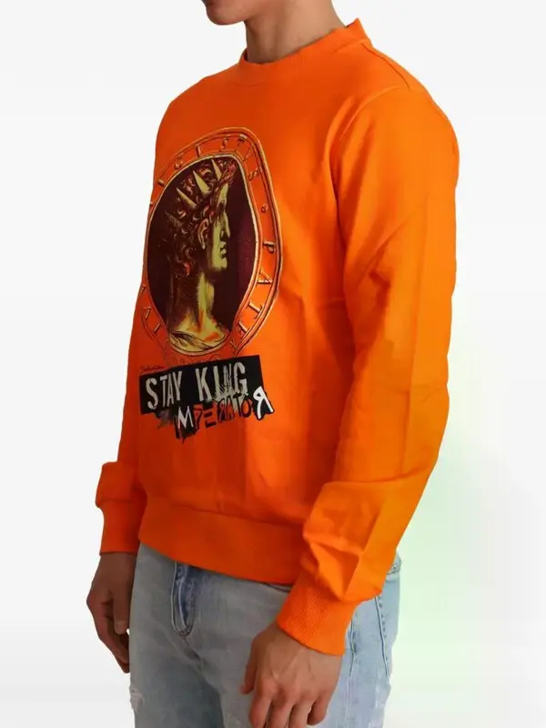Dolce & Gabbana Graphic Print Cotton Sweatshirt
