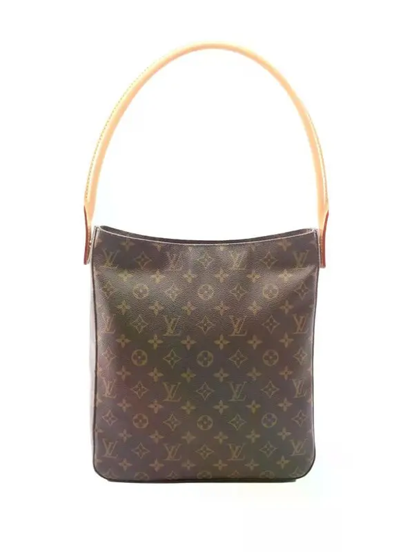 LOUIS VUITTON Monogram Looping Gm Shoulder Bag - Brown