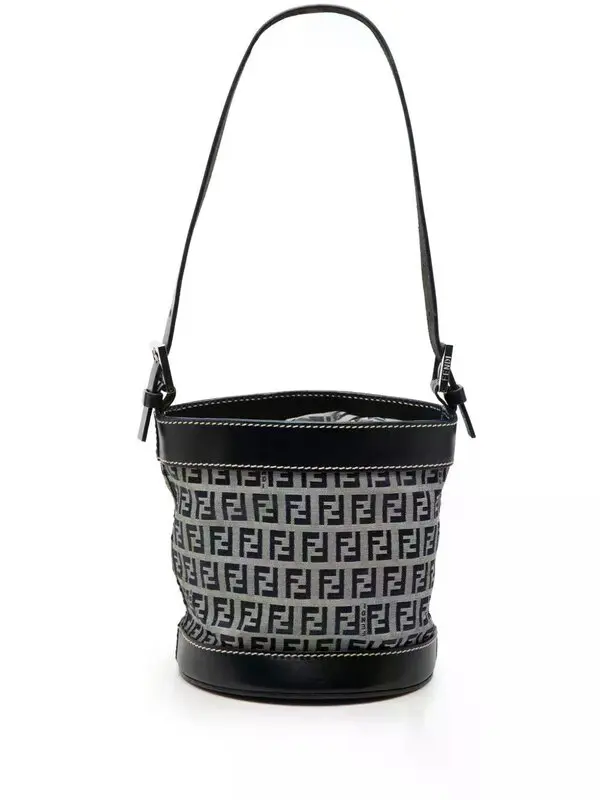 Fendi Zucchino Canvas Bucket Bag