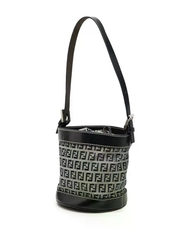 Fendi Zucchino Canvas Bucket Bag